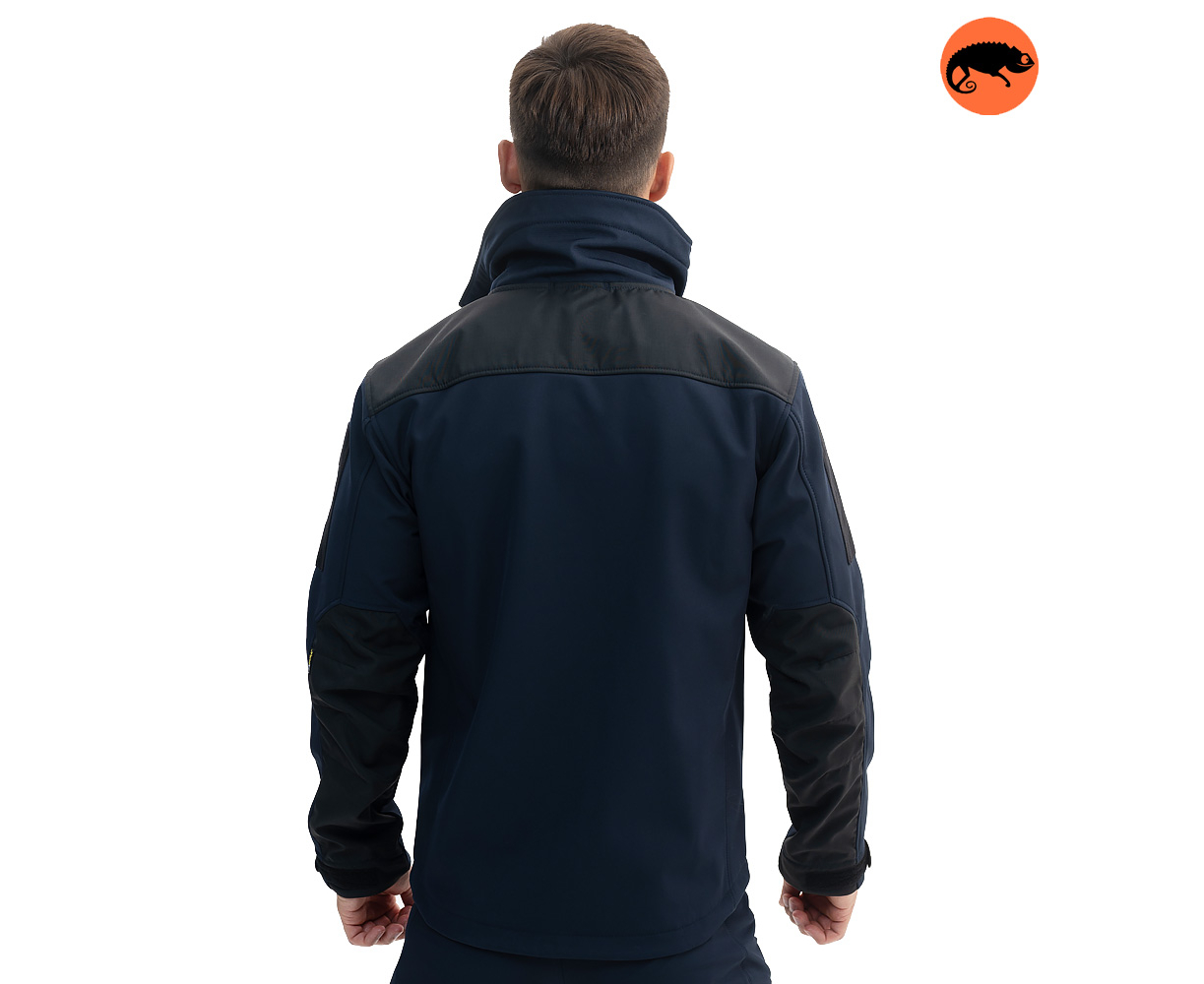Куртка Soft Shell Stalker Navy – мужская софтшелл куртка, купить Украина